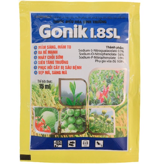 Thuốc điều hoà sinh trưởng NA-Gonik phục hồi, tăng chất lượng